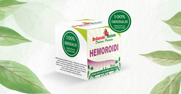 Melem, krema, mast za hemoroide - Brđanski melem